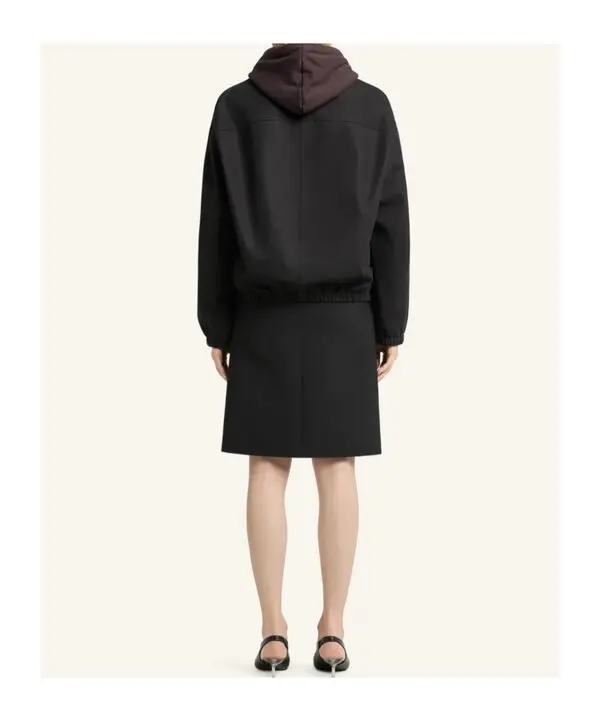 COURREGES Vinyl-collar Bomber Jacket