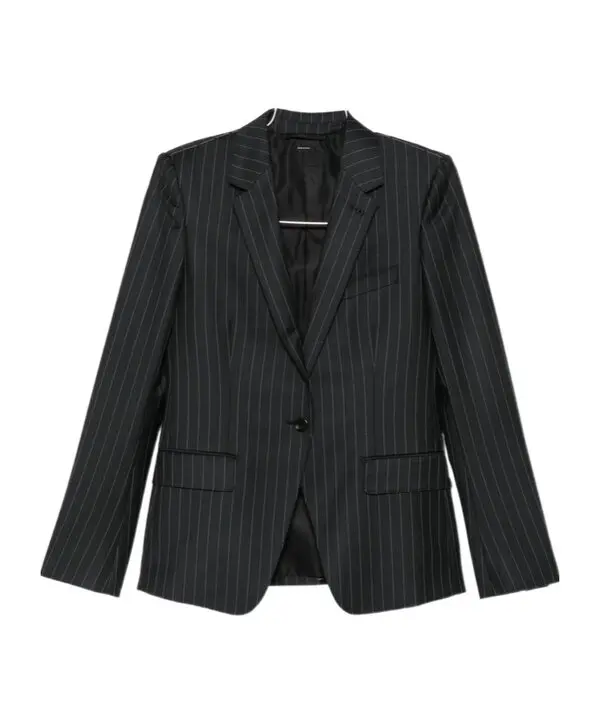 TOM FORD Pinstriped Suit Jacket