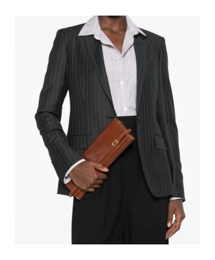 TOM FORD Pinstriped Suit Jacket