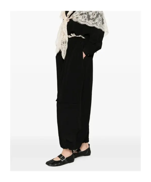 Sea Lace-trimmed Cargo Trousers