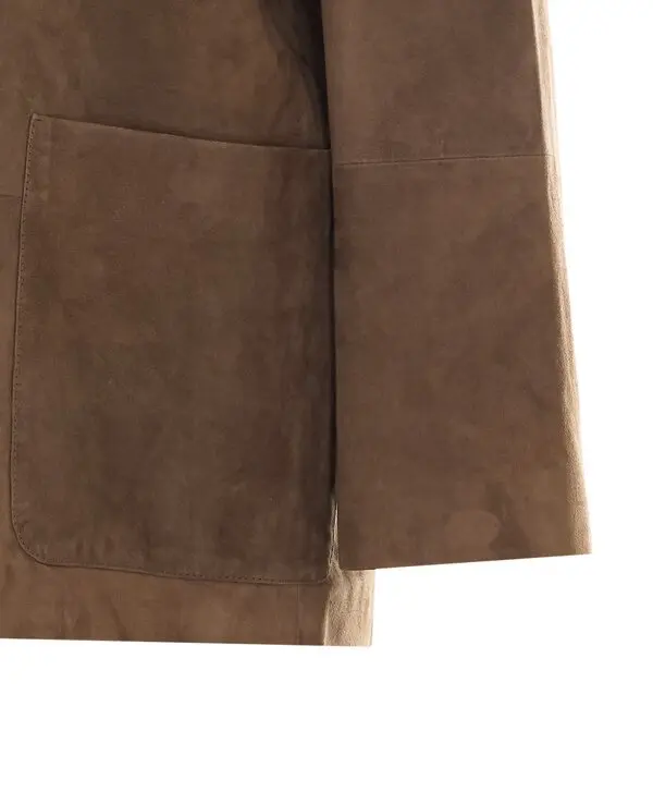 Max Mara Single-breasted Patch Pocket Coat - Brown