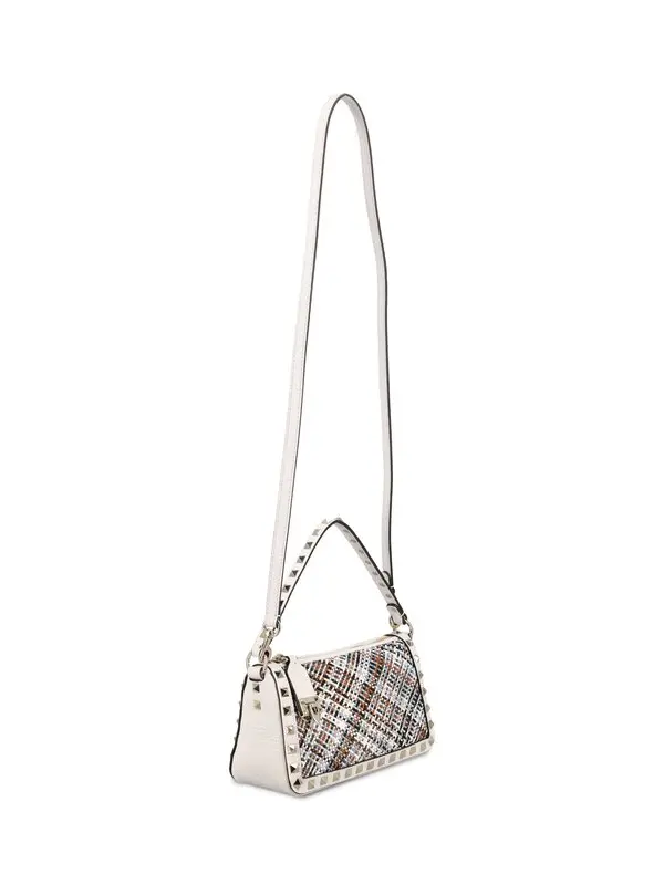 Valentino Garavani Studded Shoulder Bag - White