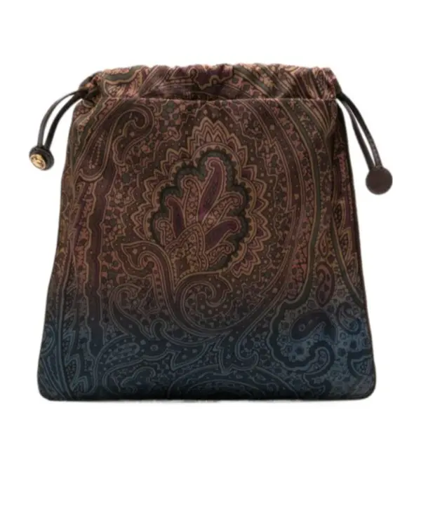 Etro Paisley-print Drawstring Tote Bag