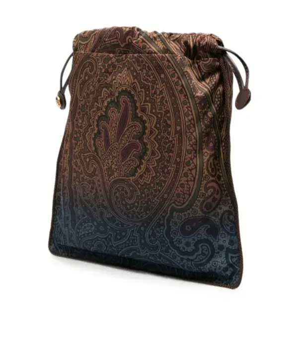 Etro Paisley-print Drawstring Tote Bag