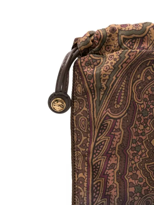 Etro Paisley-print Drawstring Tote Bag