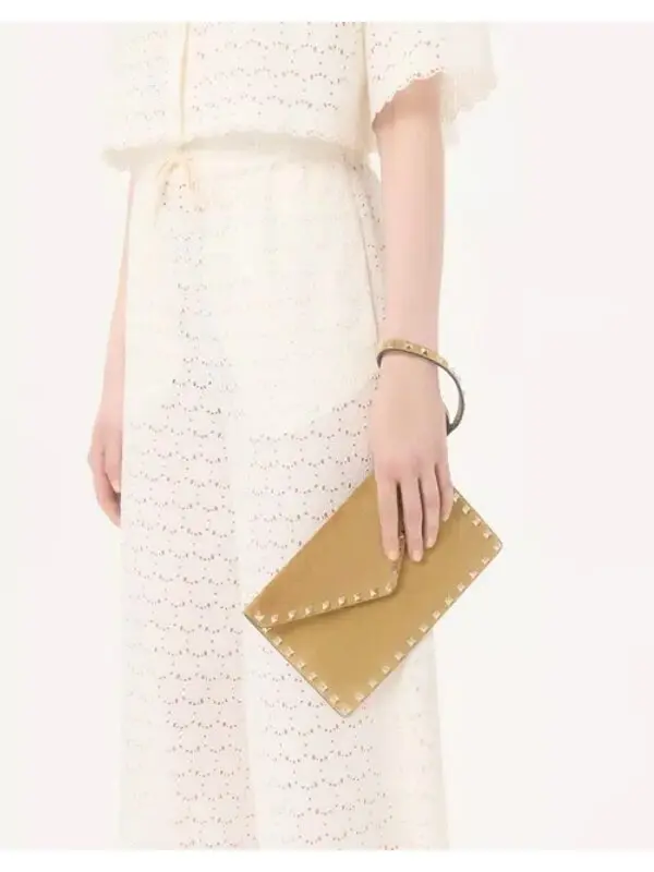 Valentino Garavani Riveted Clutch