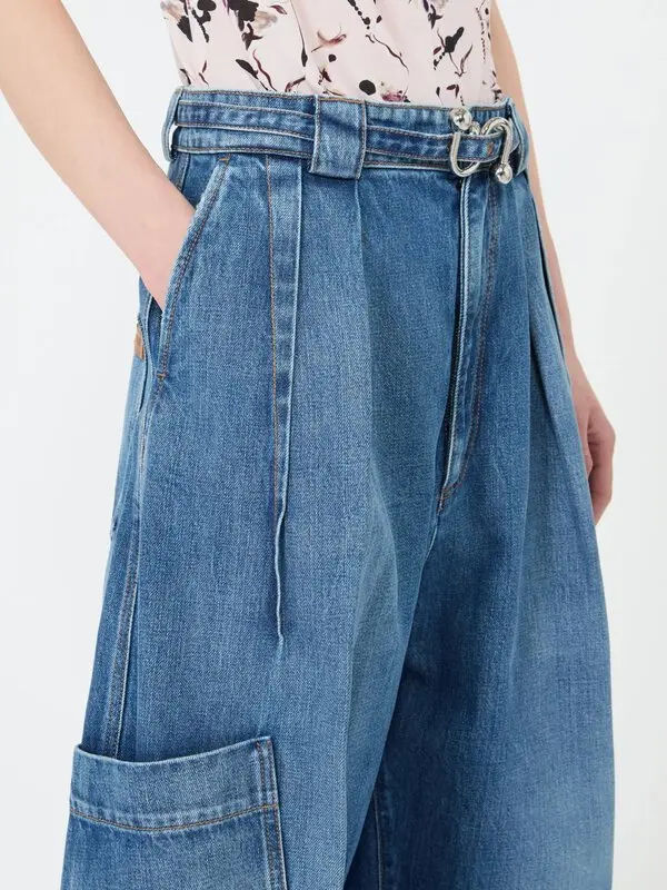 Sportmax Belt Loop Jeans