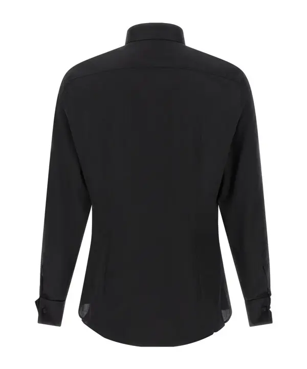 Pal Zileri Ceremony Pleated Bib Tuxedo Shirt