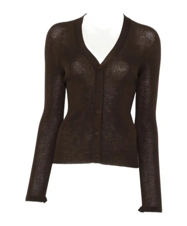 Cecilie Bahnsen Long-sleeved Knitwear - Brown