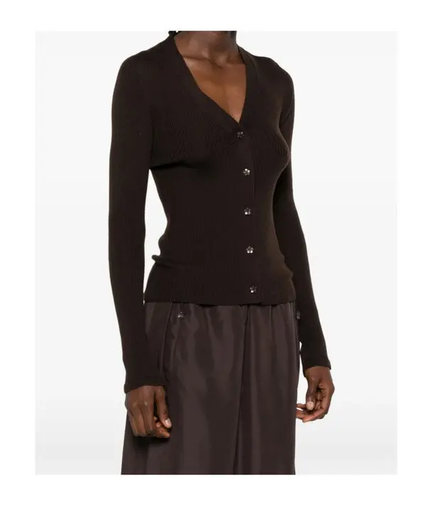Cecilie Bahnsen Long-sleeved Knit Cardigan