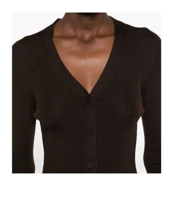 Cecilie Bahnsen Long-sleeved Knit Cardigan