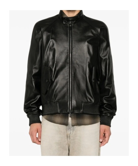 Dsquared2 Zip-up Leather Jacket