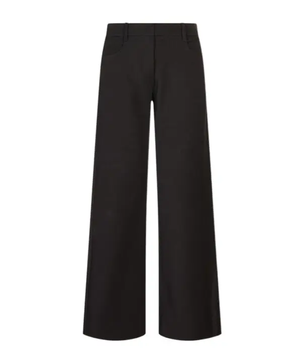 Max Mara Casual Pants With Belt Loops - Black