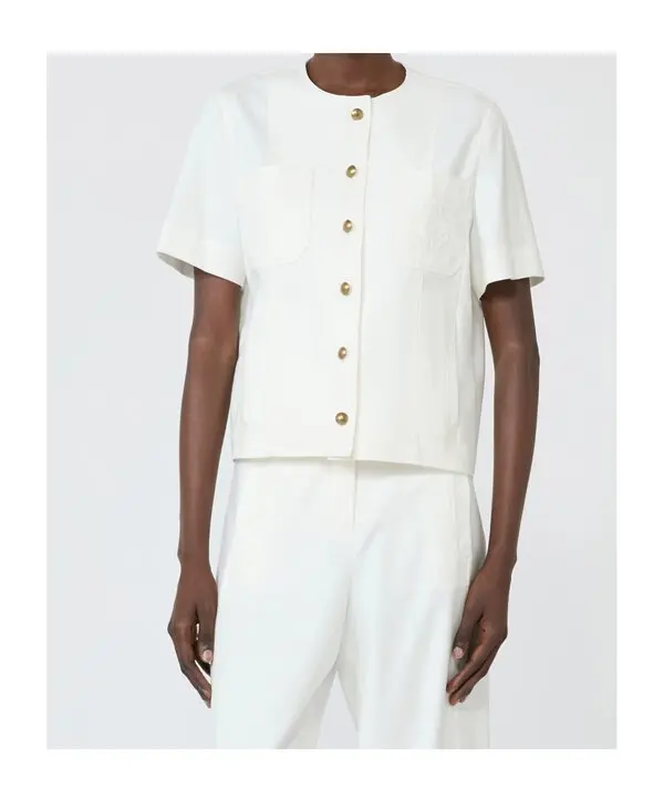Max Mara Crew Neck Jacket