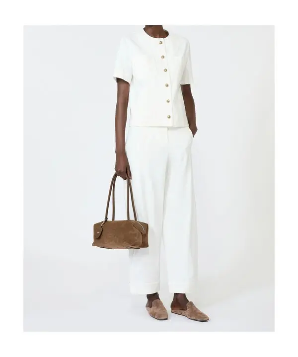 Max Mara Crew Neck Jacket