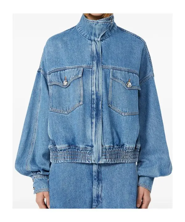 Sportmax High-neck Long-sleeved Casual Jacket