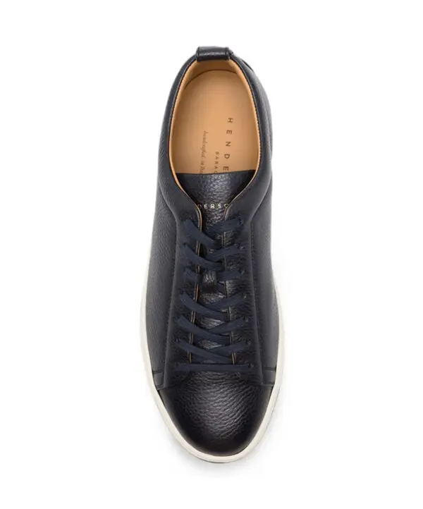 HENDERSON BARACCO Grainy Leather Sneakers