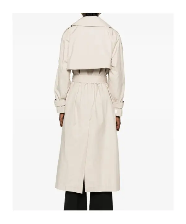 Max Mara Collared Long-sleeved Trench Coat