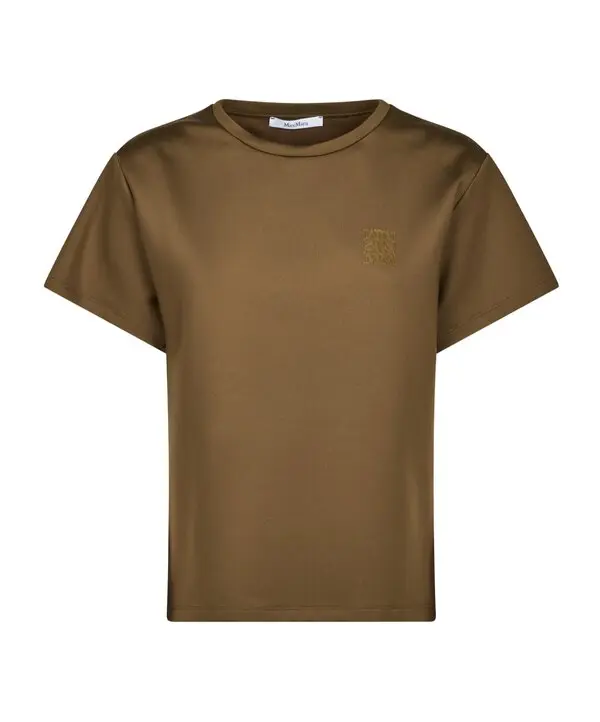 Max Mara Jersey Boxy T-shirt - Green