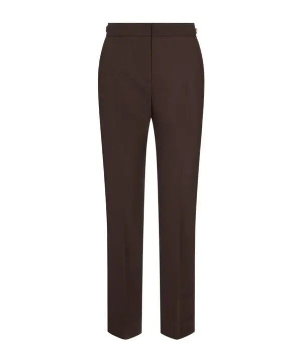 Max Mara Mxmacino Logo Plaque Trousers
