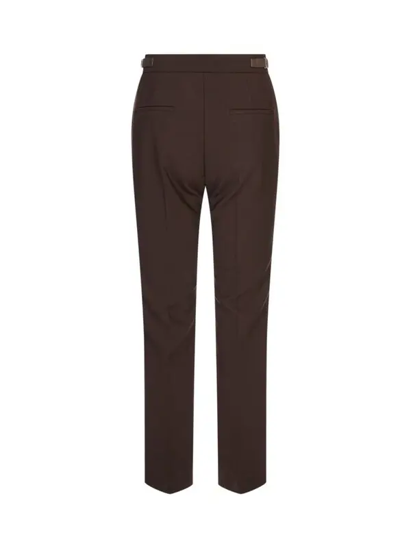 Max Mara Mxmacino Logo Plaque Trousers