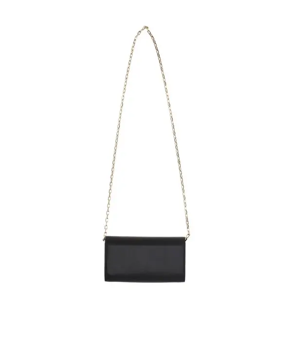 CHRISTIAN LOUBOUTIN Bettina Chain Wallet - Black
