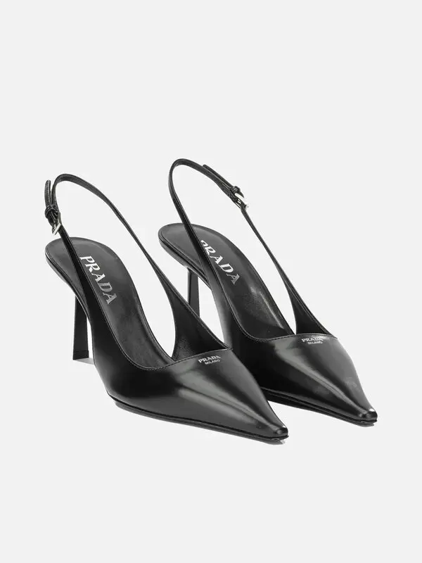 Prada Pointed-toe High-heeled Sandals