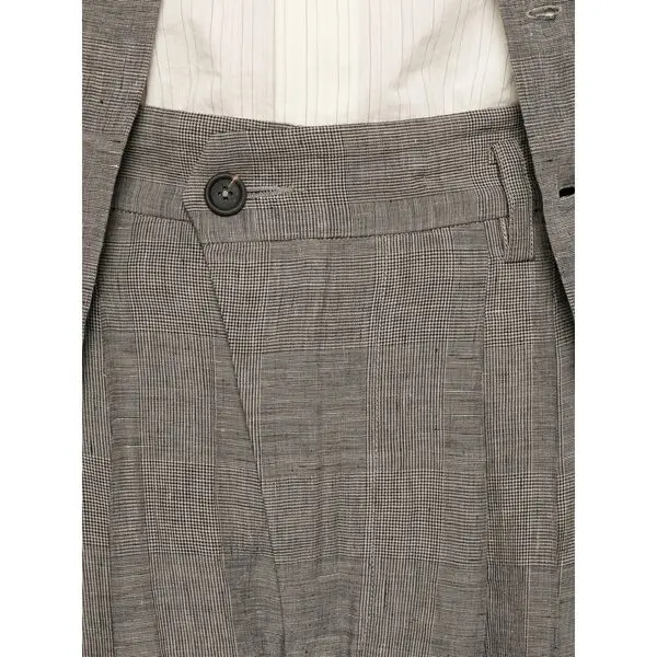 ZIGGY CHEN Check-pattern Trousers