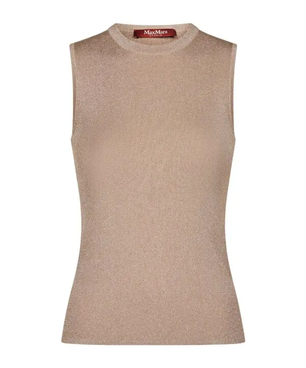 Max Mara Sante Ribbed Knit Top