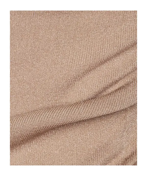 Max Mara Sante Ribbed Knit Top - Nude