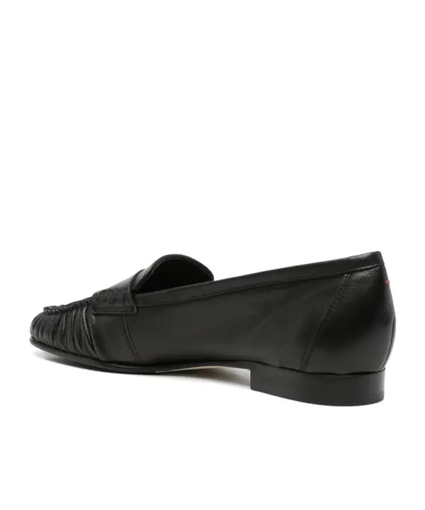 AeydĒ Ruched-detail Loafers