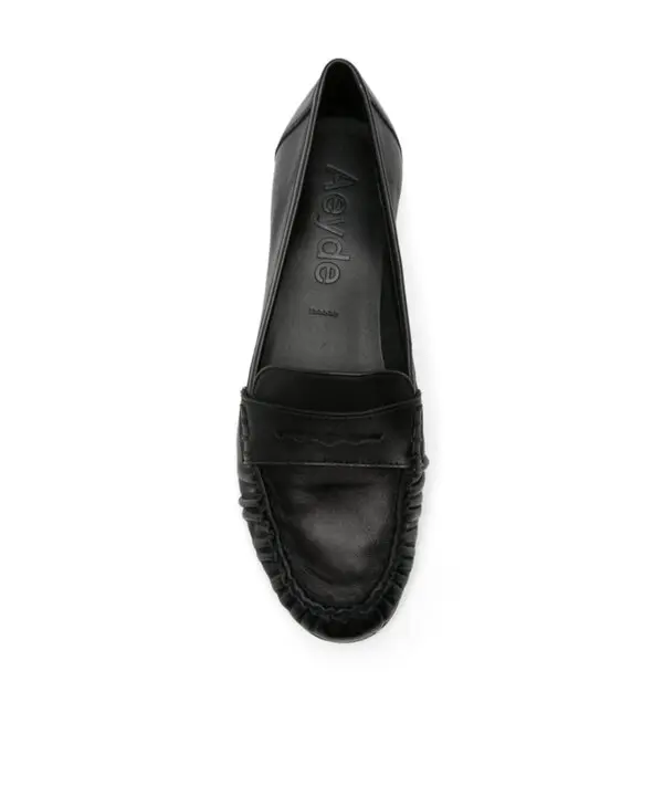 AeydĒ Ruched-detail Loafers