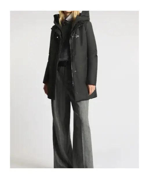 FAY Hooded Toggle-fastening Coat