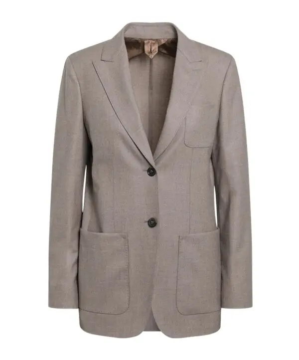 Max Mara Long-sleeved Suit Jacket