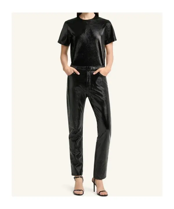 COURREGES Logo-patch T-shirt