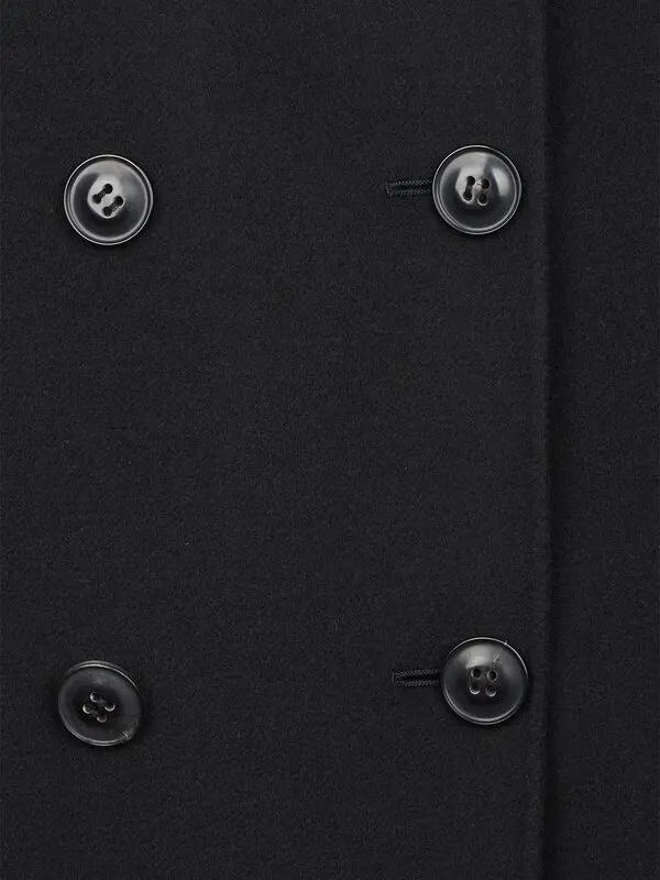 Max Mara Studio Double Breasted Pea Coat