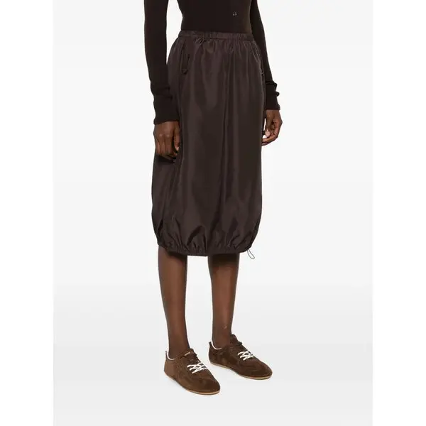 Cecilie Bahnsen Elasticated Waistband Midi Skirt