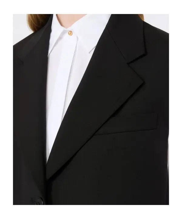 Max Mara Sleeveless Wool Jacket