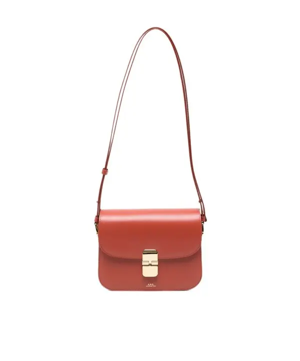 A.p.c. Grace Leather Shoulder Bag