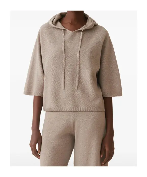 Fabiana Filippi Hooded Knitted Pullover