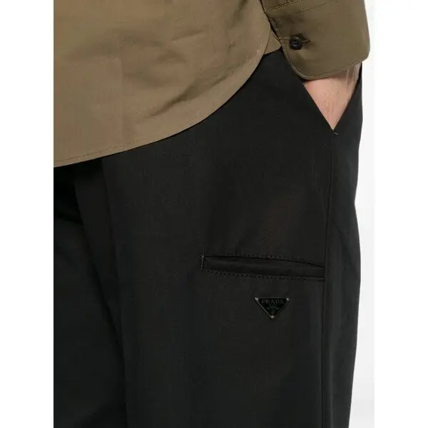 Prada Tailored Pleated Trousers
