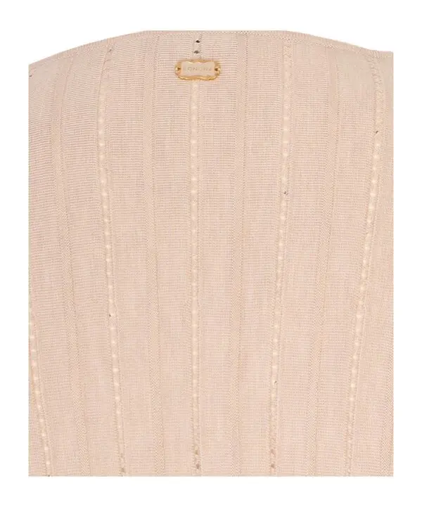 Agnona V-neck Knit Pullover