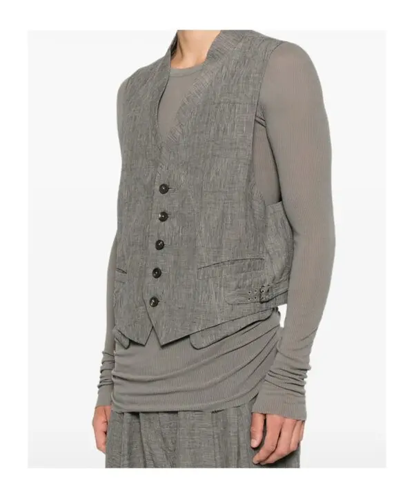 ZIGGY CHEN Sleeveless Vest