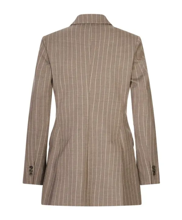 P.a.r.o.s.h Double-breasted Pinstripe Blazer