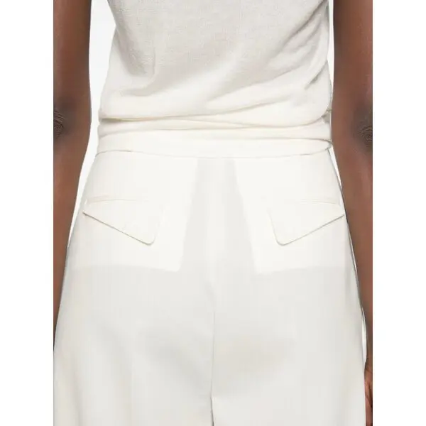 Elisabetta Franchi Pressed-crease Straight-leg Trousers