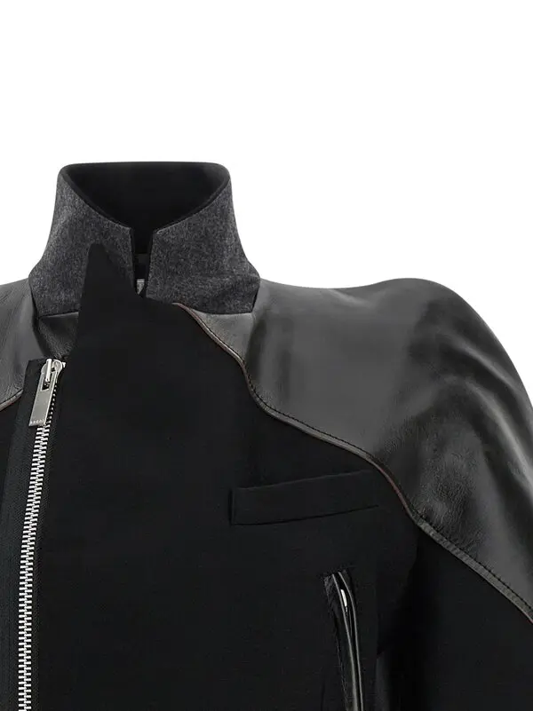Sacai Melton Wool Jacket