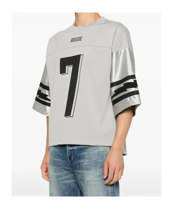 Rhude Lightning Football T-shirt