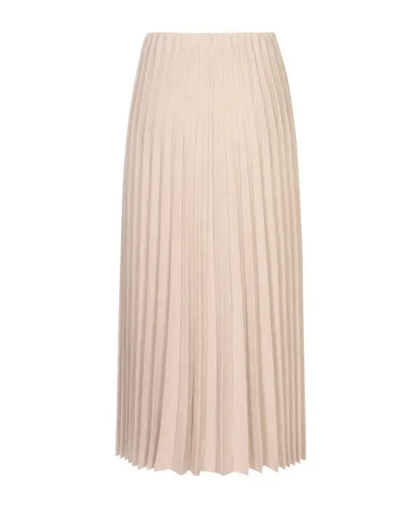 Agnona Pleated Skirt