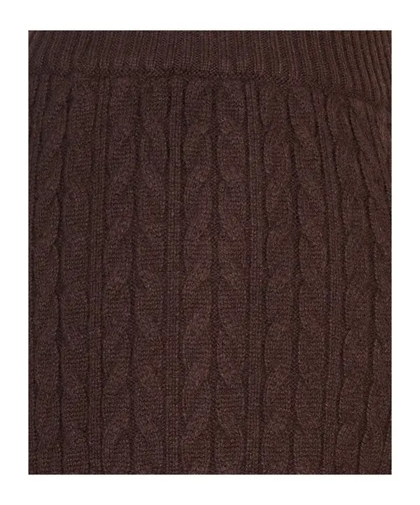 Agnona Ribbed Knit Casual Trousers