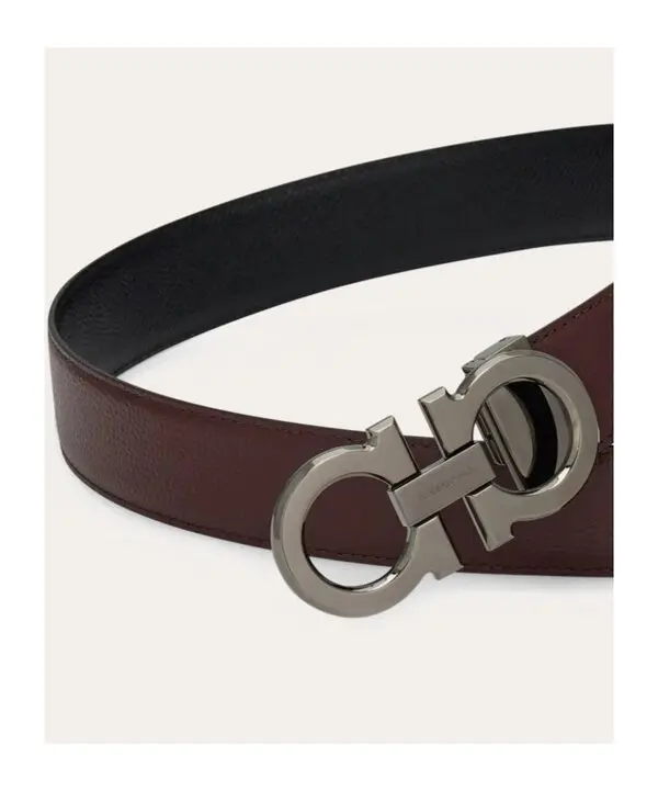 FERRAGAMO Reversible Gancini Belt